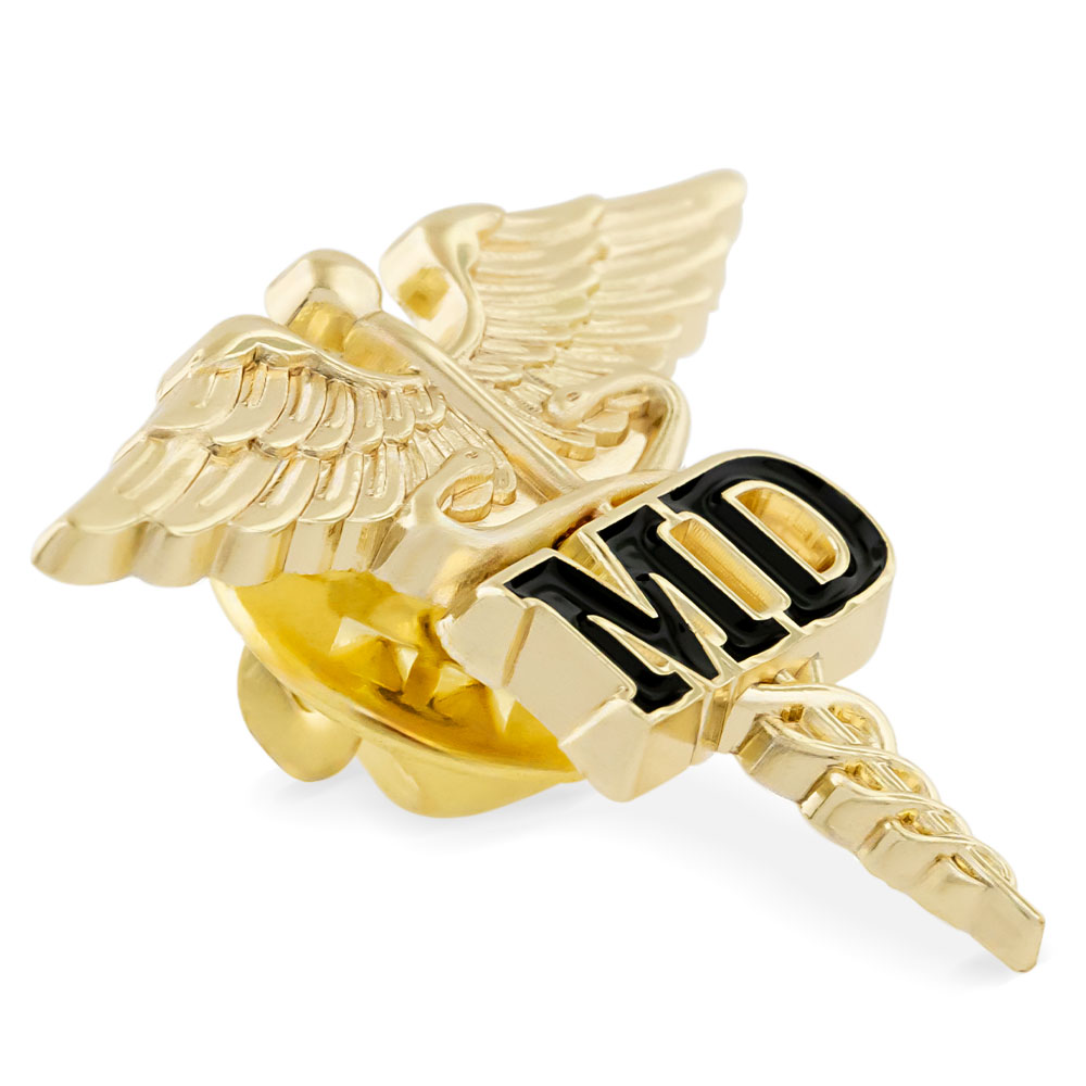 nursing caduceus pin
