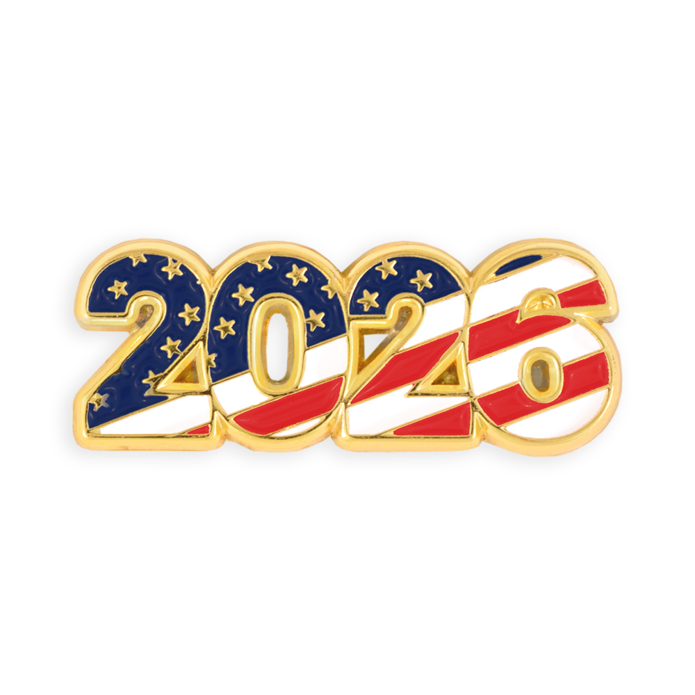 2026 Patriotic Year Pin - PinMart