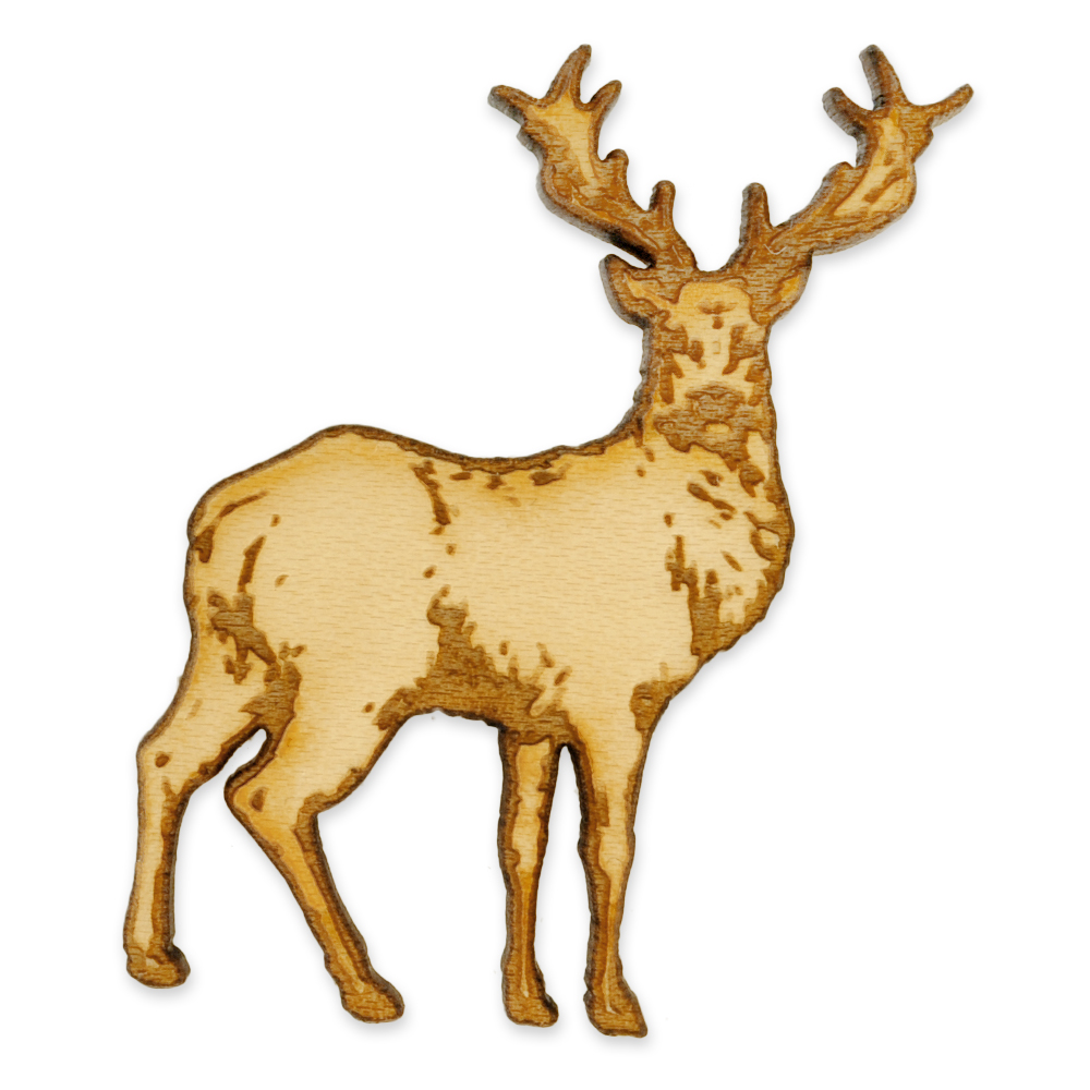 Wood Elk Pin - PinMart