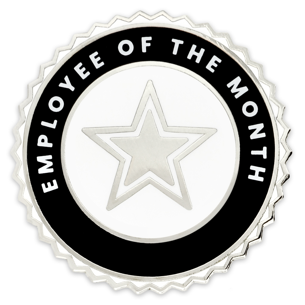 Star Employee of the Month Pin - Pin Mart