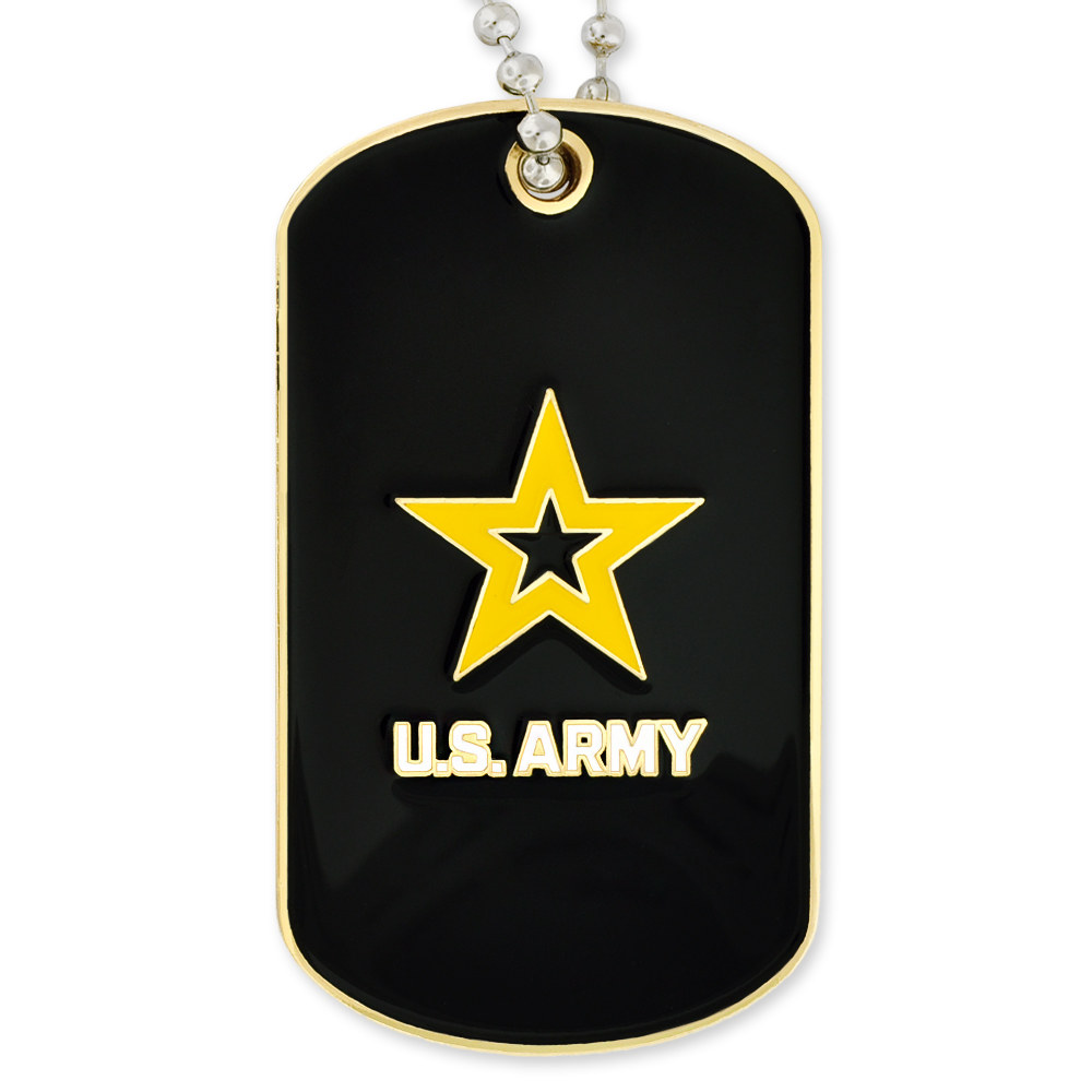 Officially Licensed Engravable U.S. Army Dog Tag | PinMart