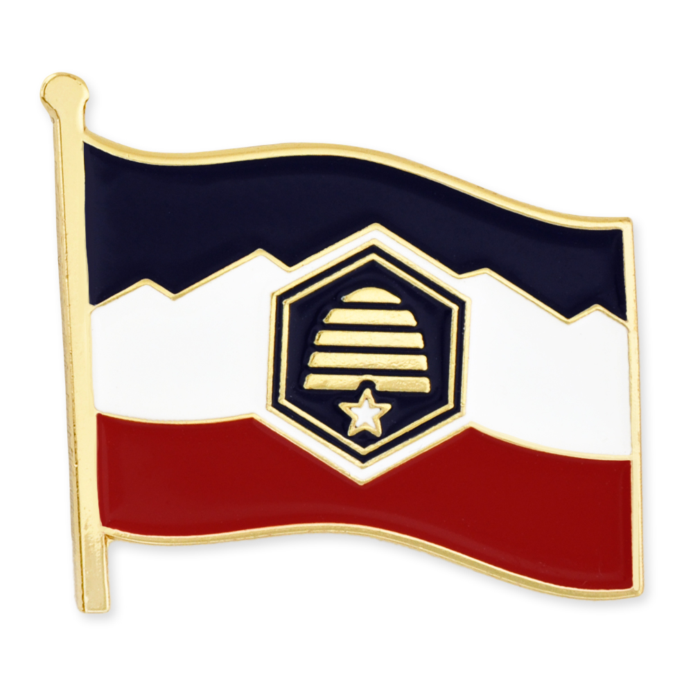 Utah State Flag Pin | PinMart