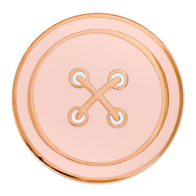 Pink Button Pin Magnetic Back | PinMart