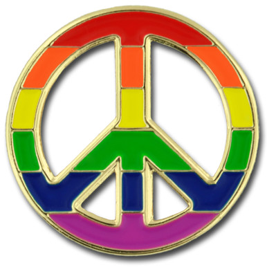 Pride Peace Pin | PinMart