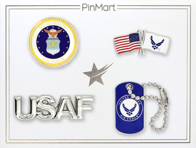 Officially Licensed U.S. Air Force 4-Pin Set | PinMart