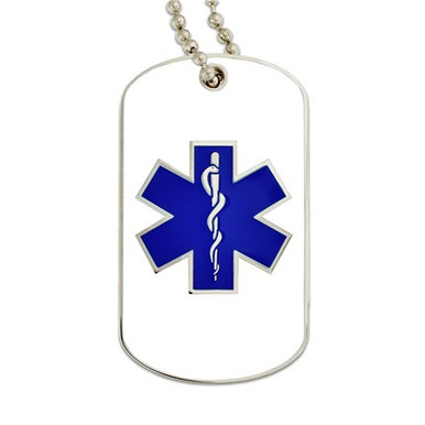 EMS Dog Tag Engravable | PinMart