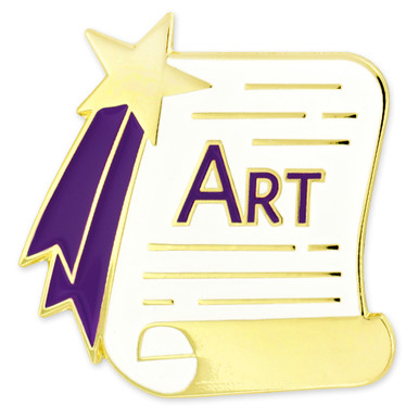 Art Scroll Pin | PinMart