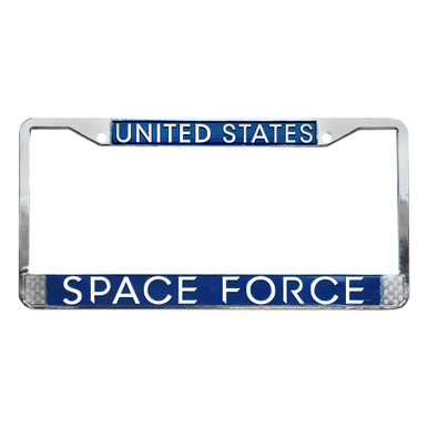 Officially Licensed U.S. Space Force Plate Frame - PinMart