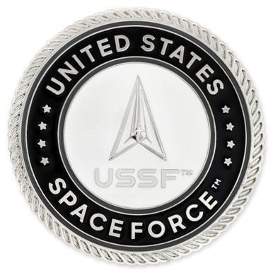 Licensed U.S. Space Force 3D Challenge Coin | PinMart