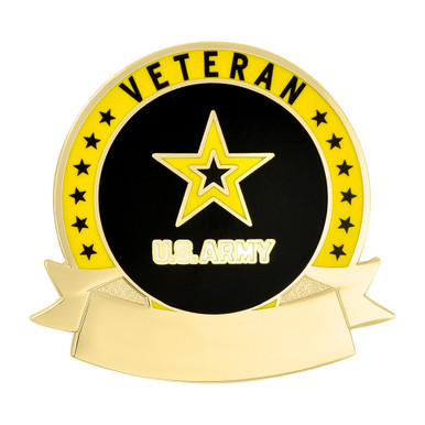 Licensed Engravable U.S. Army Veteran Pin | PinMart