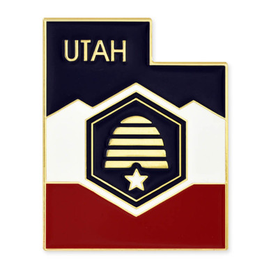 Utah State Shape Pin - PinMart
