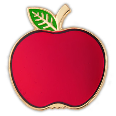 Red Apple Pin | PinMart