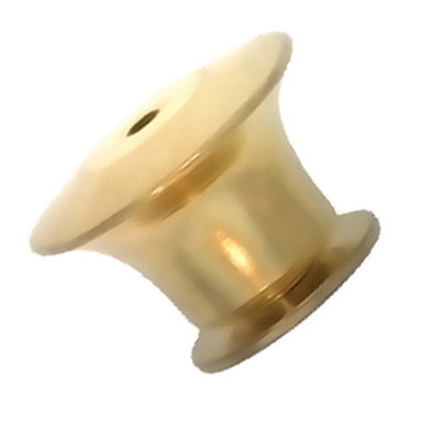 Deluxe Pin Back - Gold - PinMart