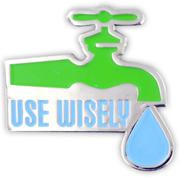 ECO Pin - Use Wisely | PinMart