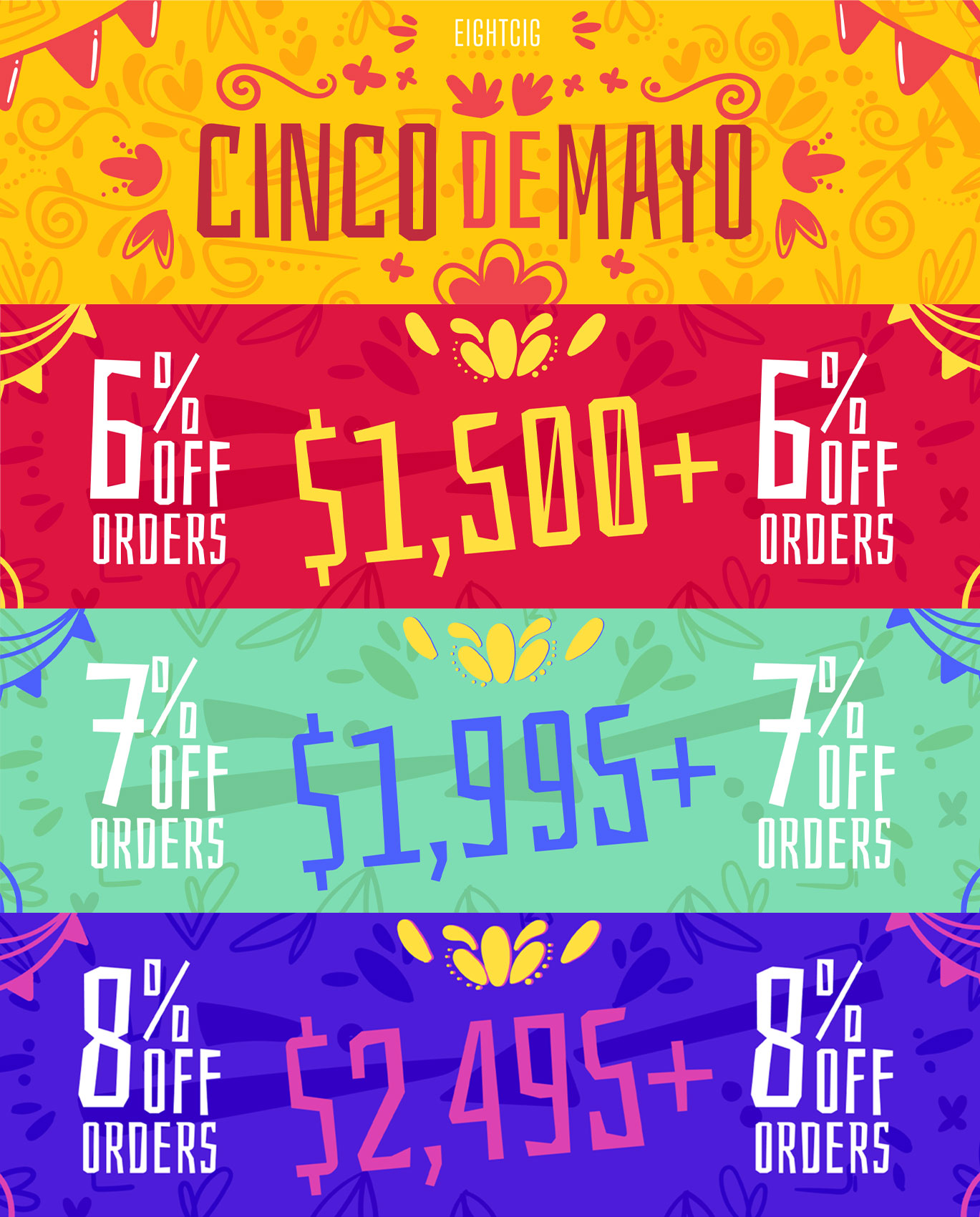Tier Discount Deal de Mayo