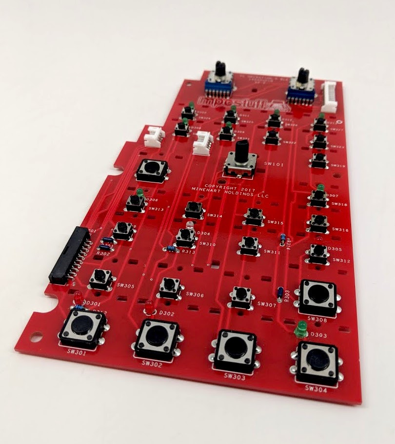MPC 1000 Right Side PCB Board w/ Volume and Jog - UPGRADED