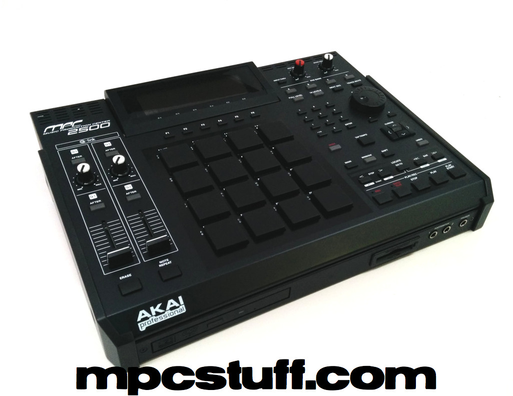 Akai MPC 2500 - ALL BLACK W/ UPGRADES (USED)