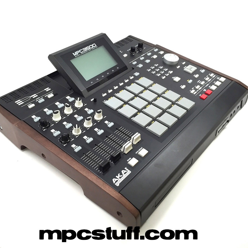 Akai MPC 5000 Wood End Cap Cheek Panels - Oak - Imperfect - B Stock