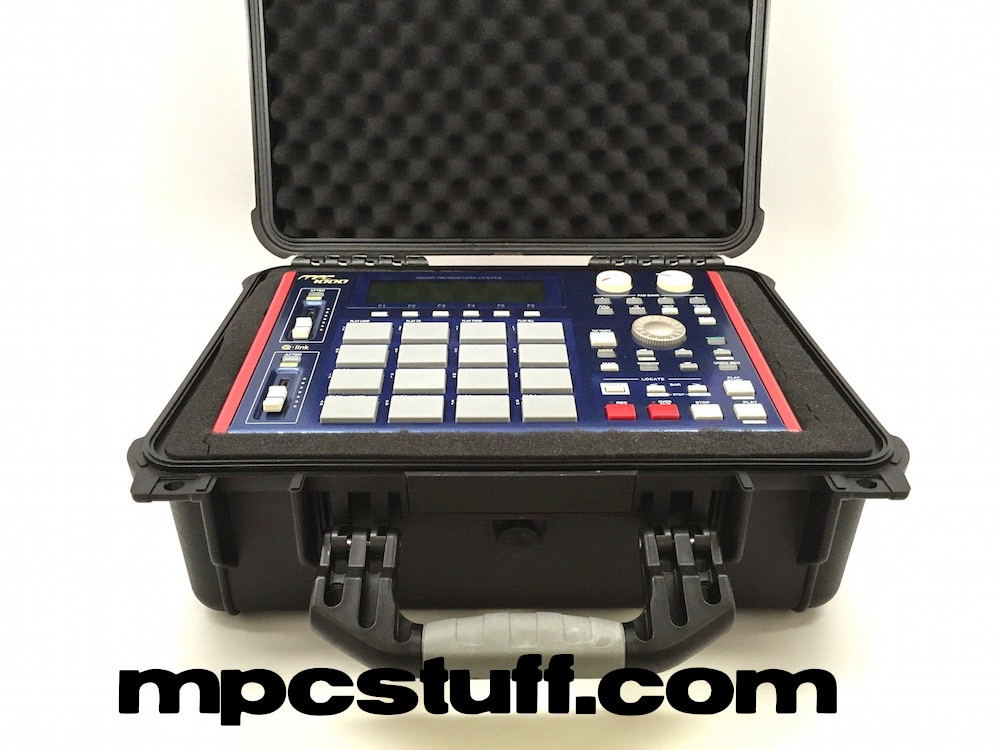 Weatherproof Hard Travel Case - Akai MPC1000 / 500 - Roland SP 404