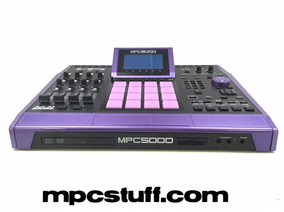 Akai MPC 5000 - Refurbished - Full Painted Custom - Maxed Upgrades