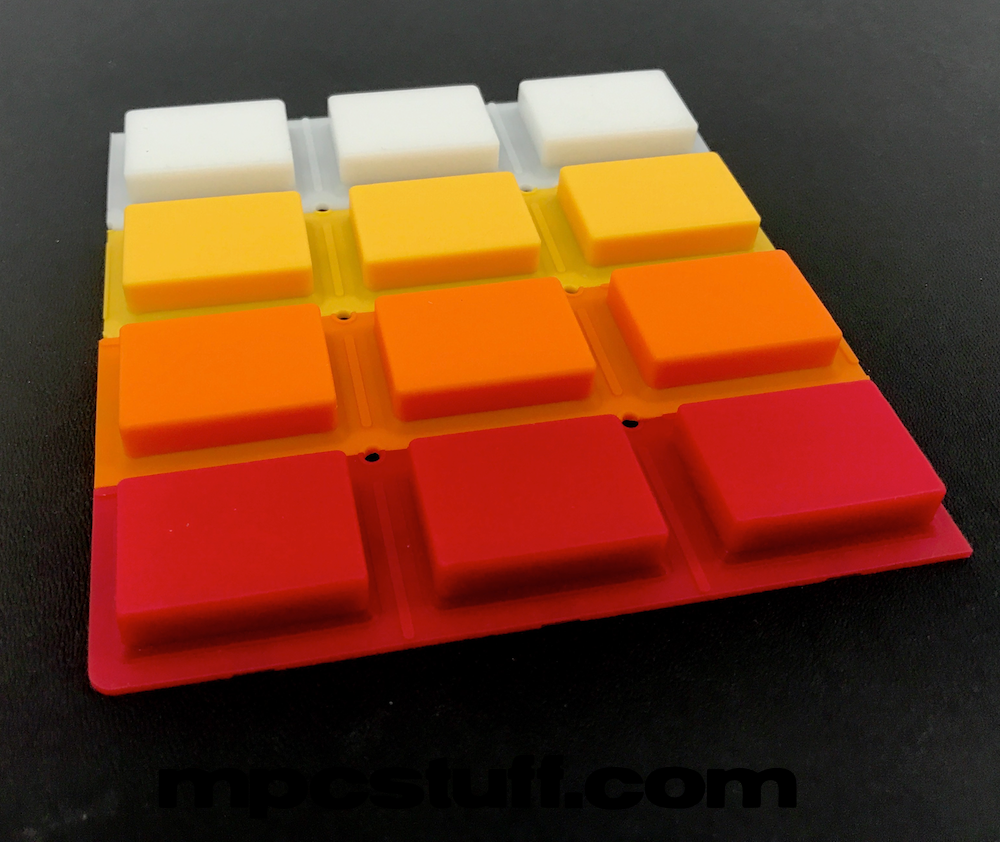 Akai MPC 500 - MPK 25 /49 - Extra Sensitive Thick Fat Pad Set ( 808 ...