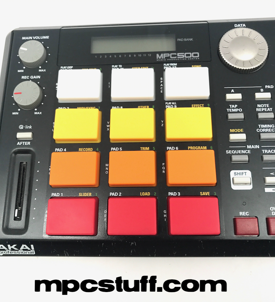 Akai MPC 500 - MPK 25 /49 - Extra Sensitive Thick Fat Pad Set ( 808 ...