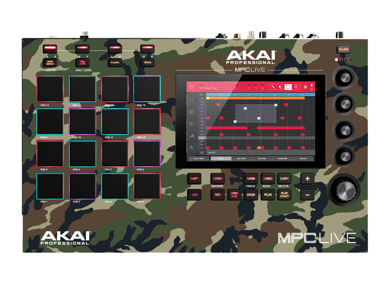 Akai MPC LIVE Custom Color Faceplate Skin Kit Cover Case