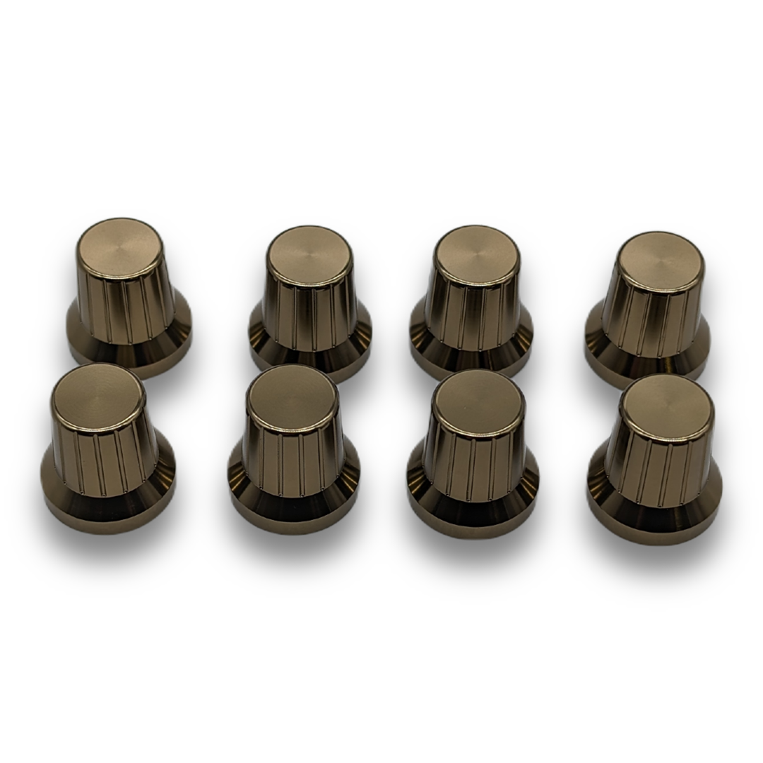 BILLET ALUMINUM Jog and Knob Set SILVER / GOLD / RED / GUNMETAL for NI ...