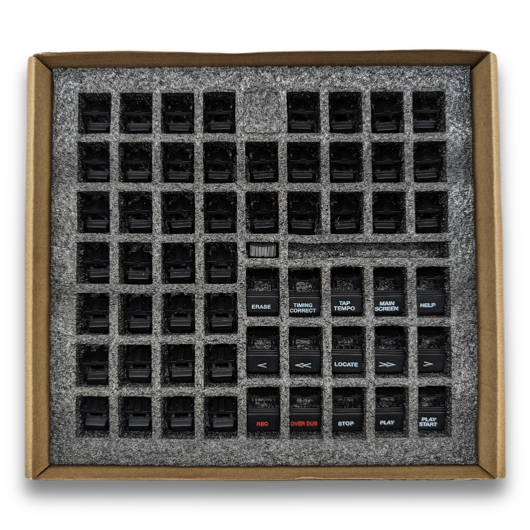 Akai MPC 3000 Complete Plastic Button Set - Original Color / LE / Black