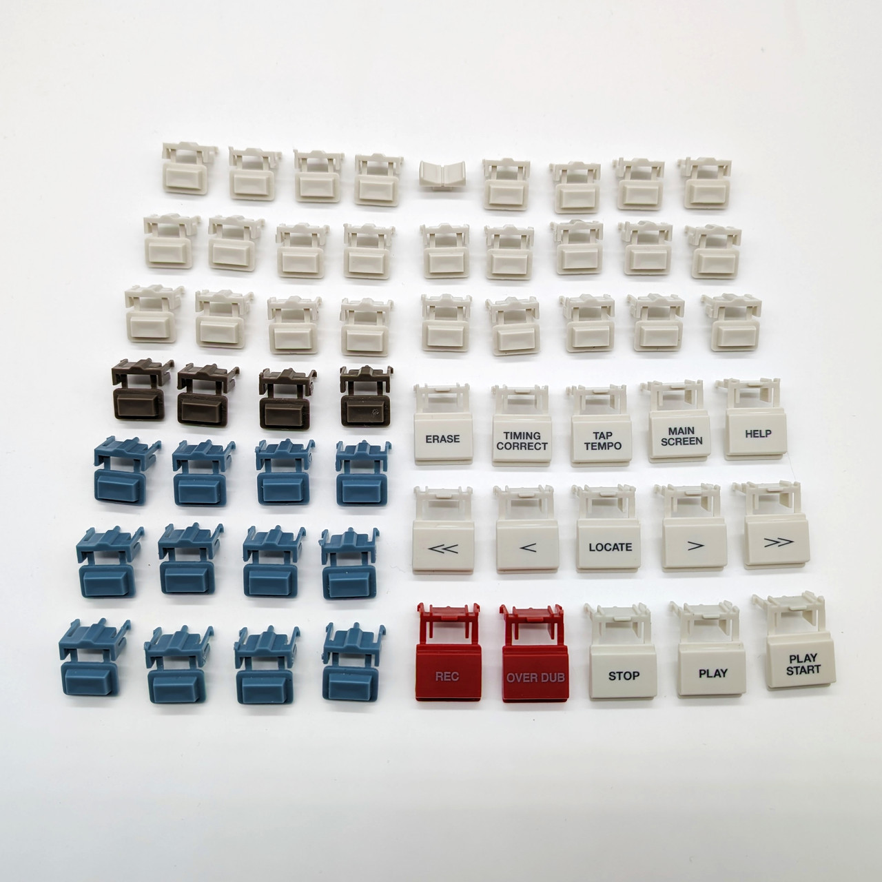 Akai MPC 3000 Complete Plastic Button Set - Original Color / LE / Black