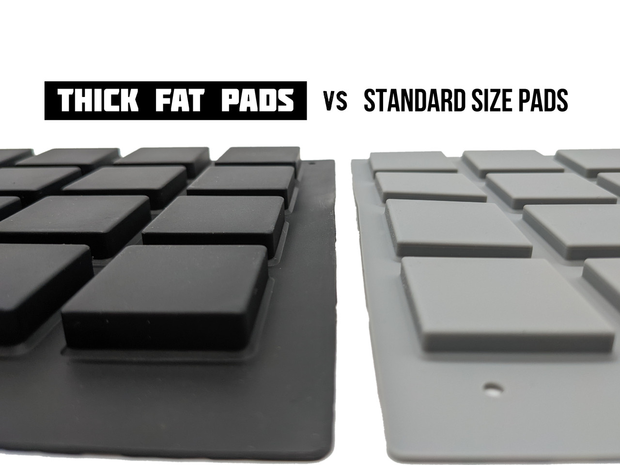Akai MPC / MPD Thick Fat Pad Set ( Black )