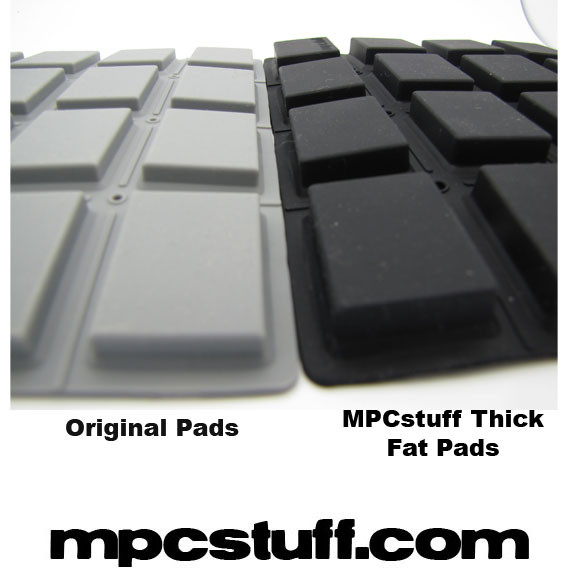 Akai MPC 1000 Extra Sensitive Thick Fat Pad Set ( Red )