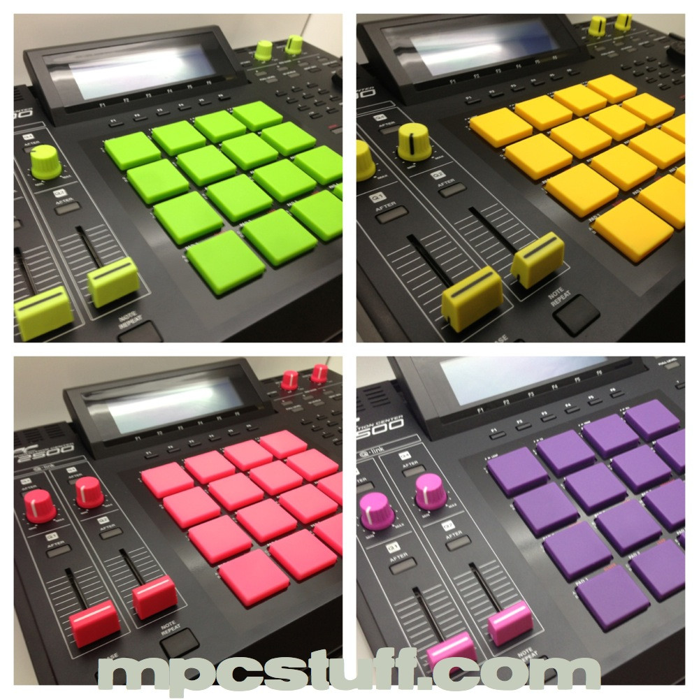 Custom Color Rubberized Knob for Akai MPC MPD MPK