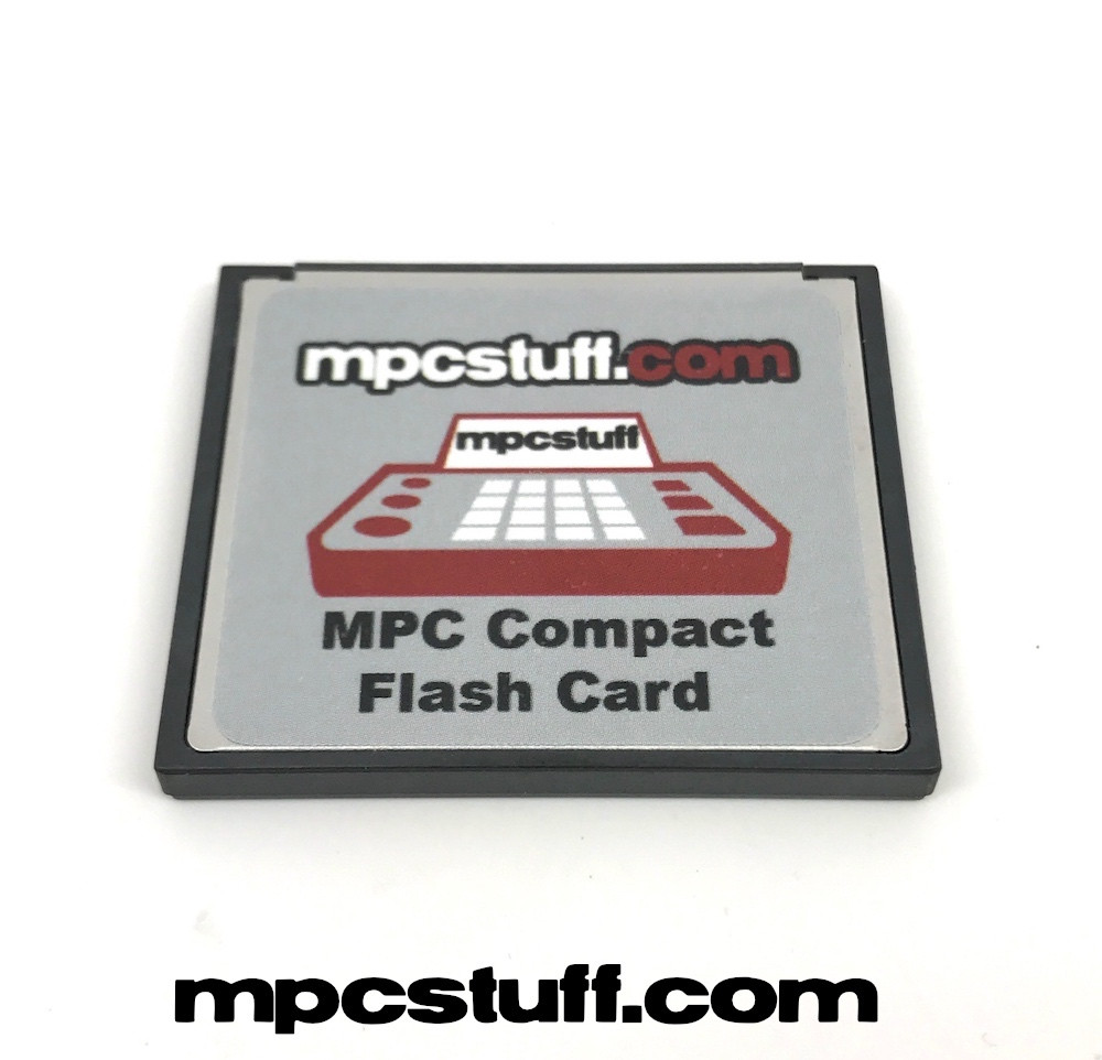 Akai MPC Compact Flash 2GB Memory Card - Preloaded with Samples