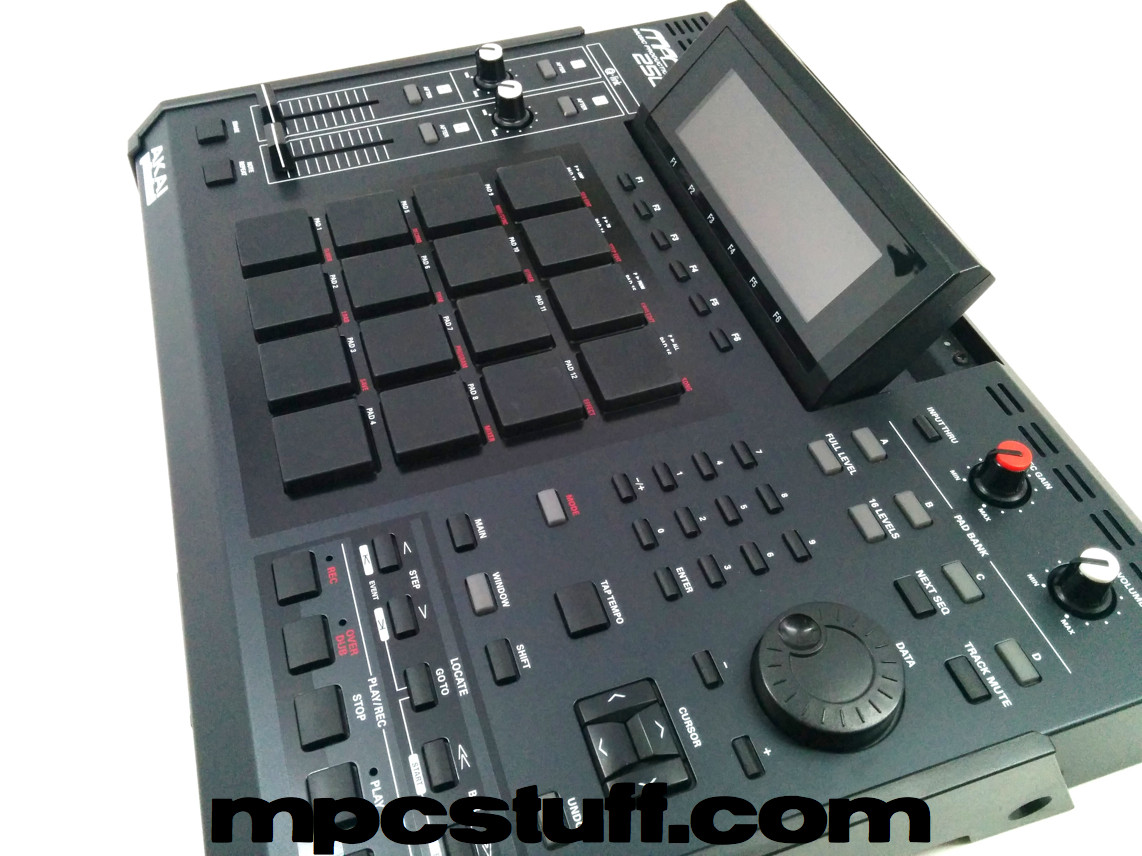 Akai MPC 2500 - ALL BLACK W/ UPGRADES (NEW) - MPCstuff - Akai MPC Parts ...