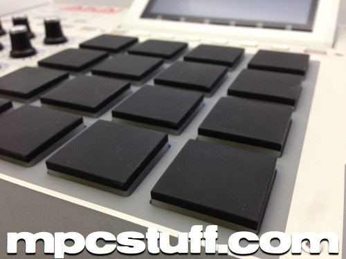 Akai Mpc Renaissance Thick Fat Pad Set Black