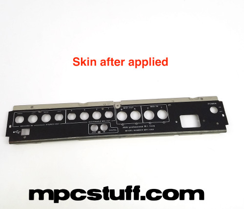 MPC 1000 Black Back Plate Panel Skin