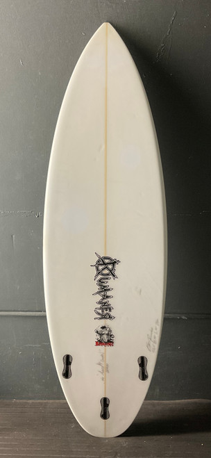 5’5 1/2” Rumaner “Banshee” 25.0L Used Surfboard #43867 - USEDSURF