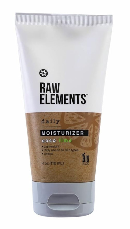 RAW ELEMENTS All Season Daily Moisturizing Lotion/ Coco Lime 4oz - USEDSURF
