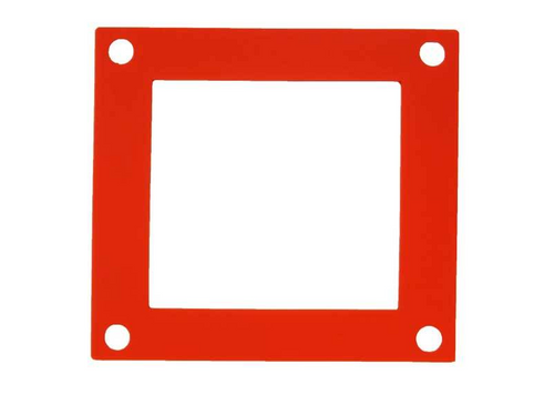Orange High Temp Silicone Convection Blower Gasket - 15-1033