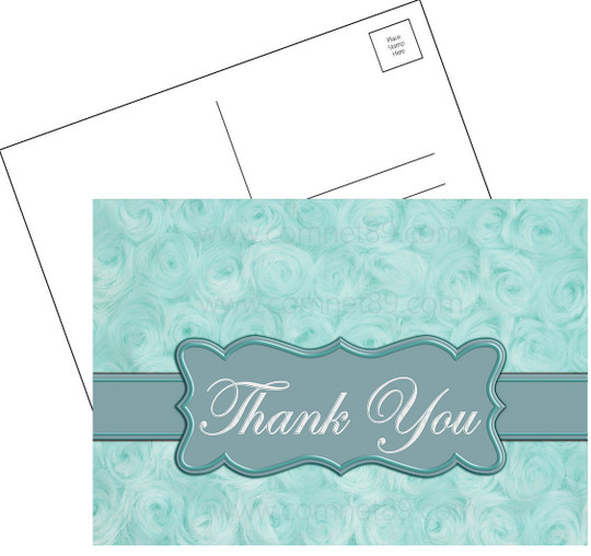 Thank You Postcards - Custom Designed - Professionally Printed