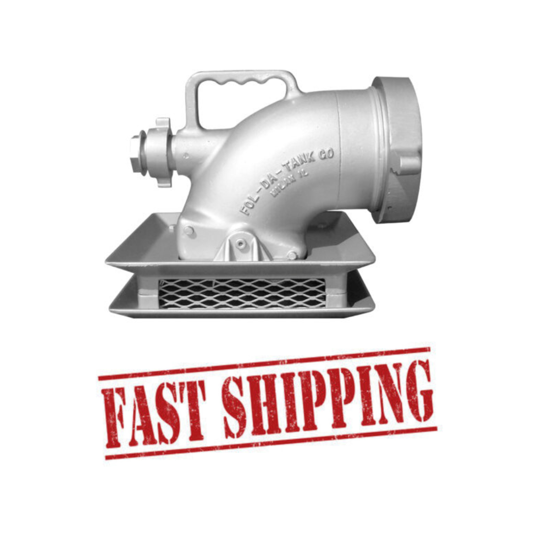 Fol-da-tank Low Flow Strainer - NH Female - Warrior Fire Equipment