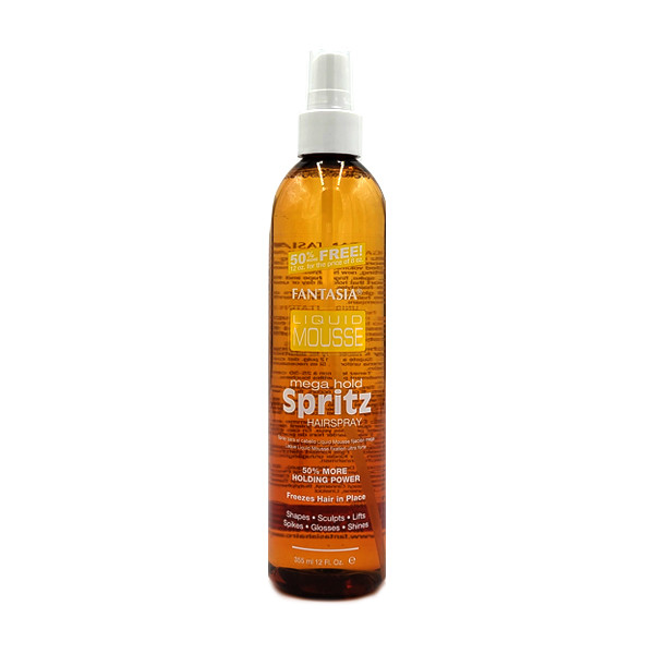 Fantasia IC Liquid Mousse Mega Hold Spritz | Fantasia Hair Products