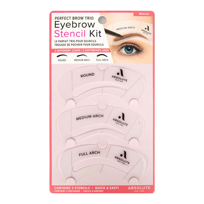 Absolute Eyebrow Stencil Kit - Miss A Beauty Supply