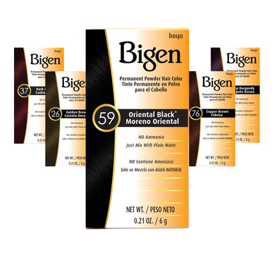 Bigen Permanent Powder Hair Colors | Permanent Hair Dye - Miss A Beauty ...