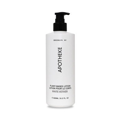 Apotheke White Vetiver Body Lotion | 16 oz Refillable Hydration