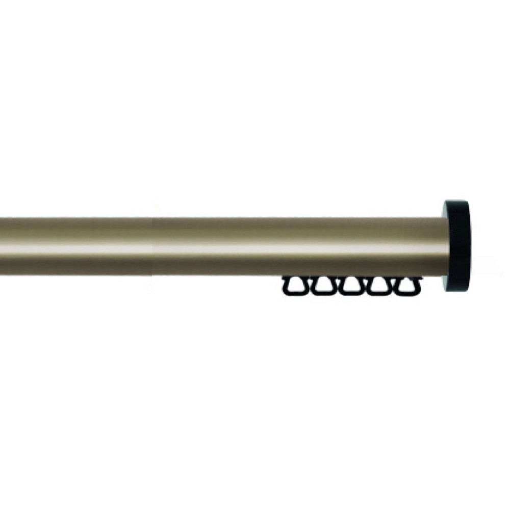 Stylish Brass Contemporary Curtain Tracks | Quickfit