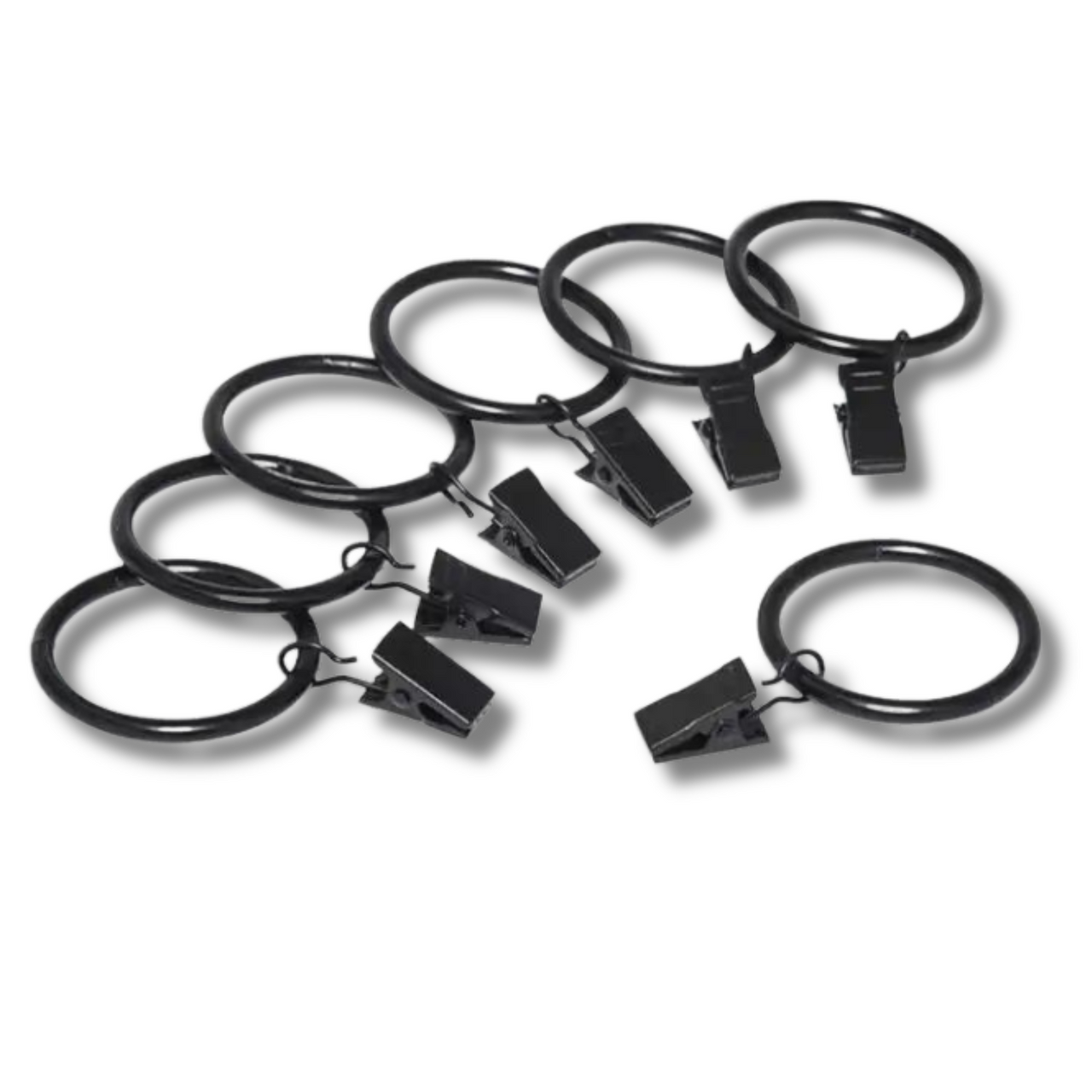 Smart Drape Moderna Extendible Curtain Rod 82cm-310cm Black