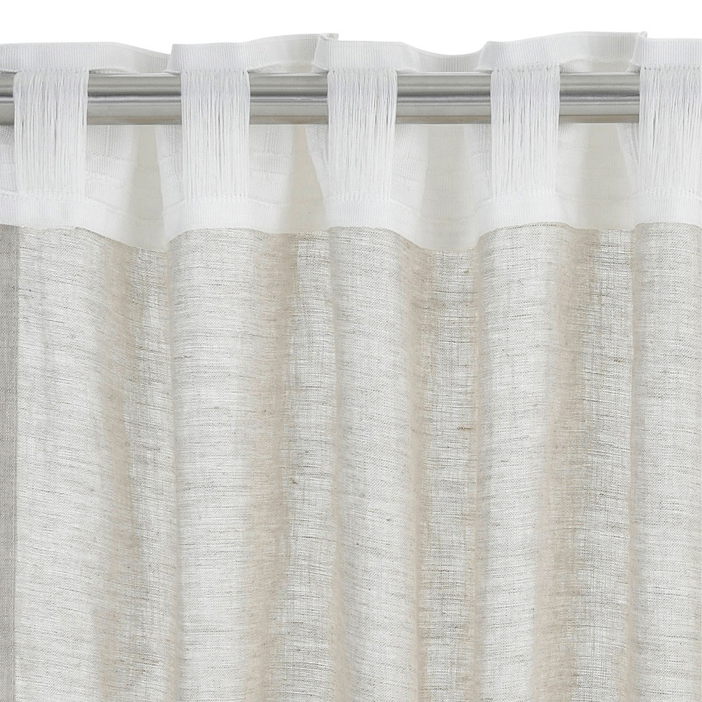 FLAX Linen Multiband Curtain Panel | Quickfit