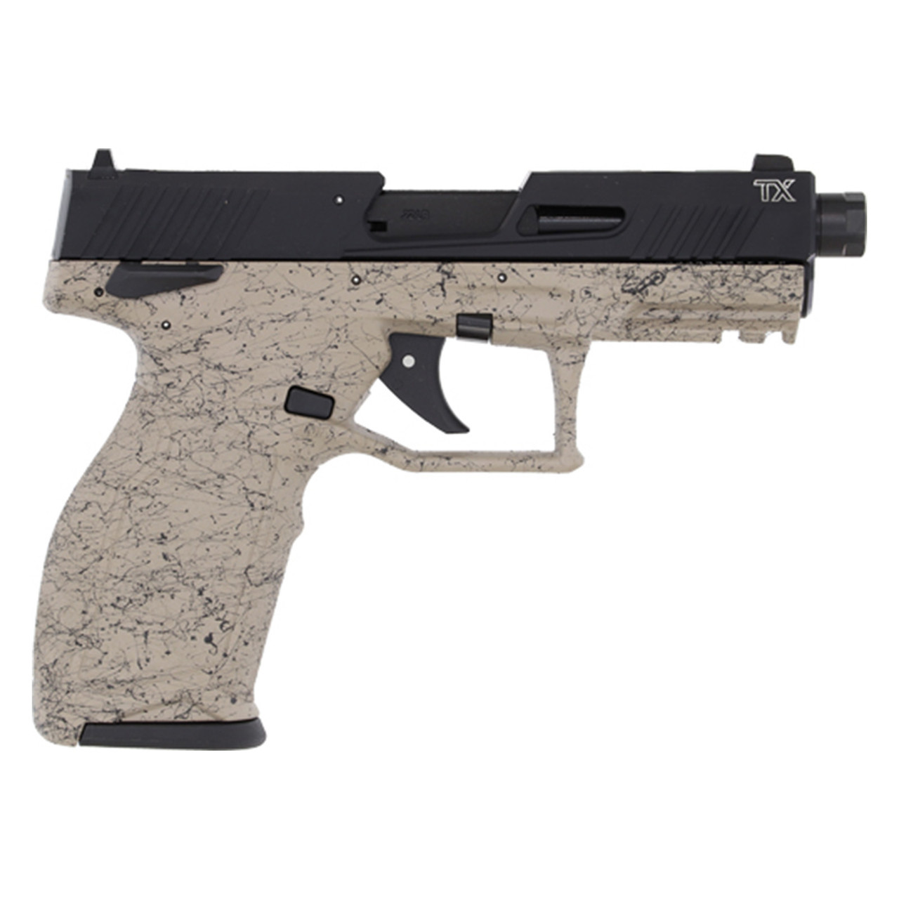 Taurus TX22 Gen2 4" Barrel .22 LR 16+1/22+1 Rnd FDE Splatter Frame ...